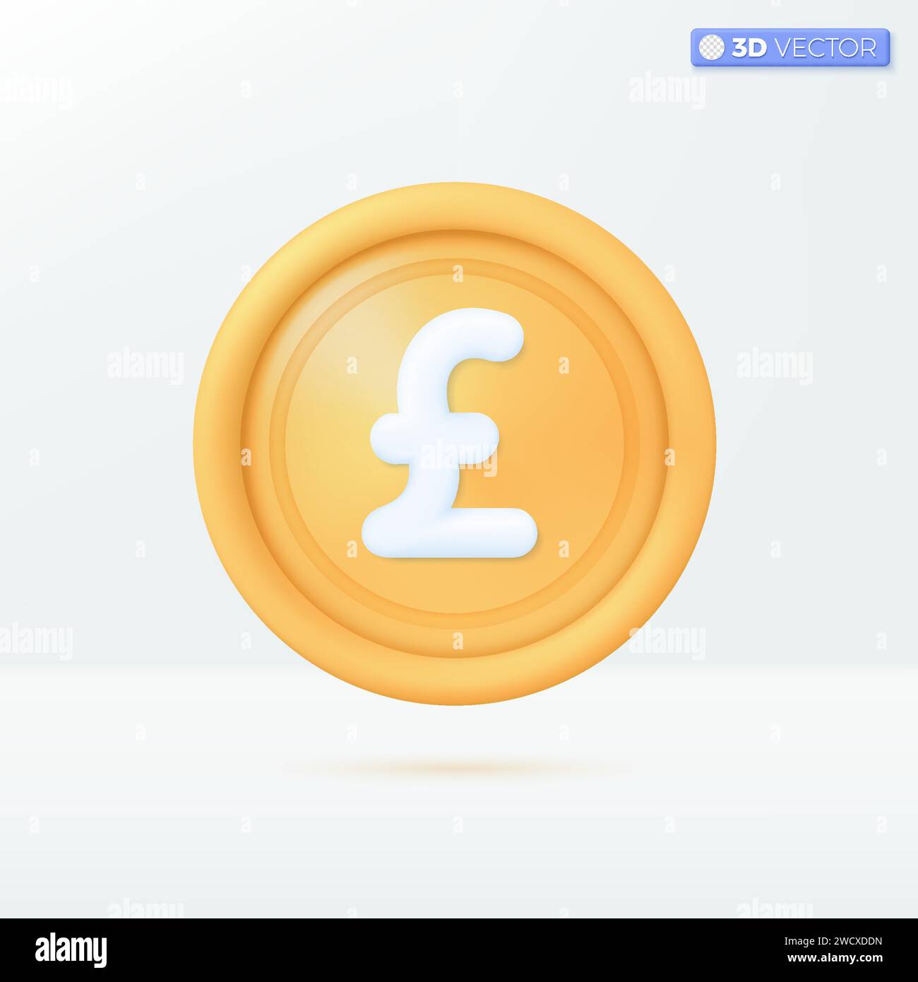 Gold coin vector vectors Stock Vector Images - Alamy