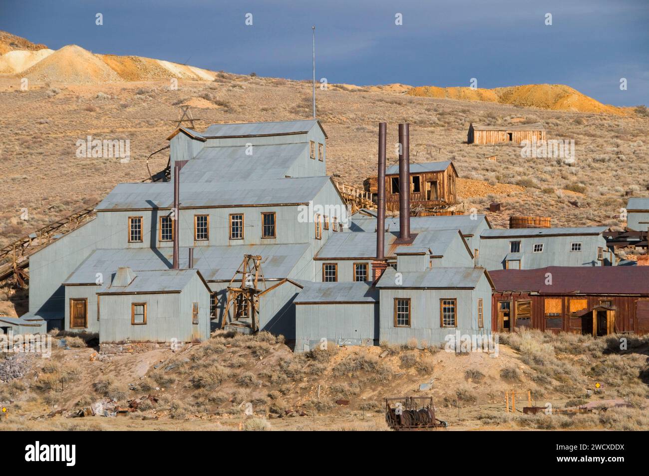 Standard Stamp Mill, Bodie State Historic Park, California Stock Photo ...
