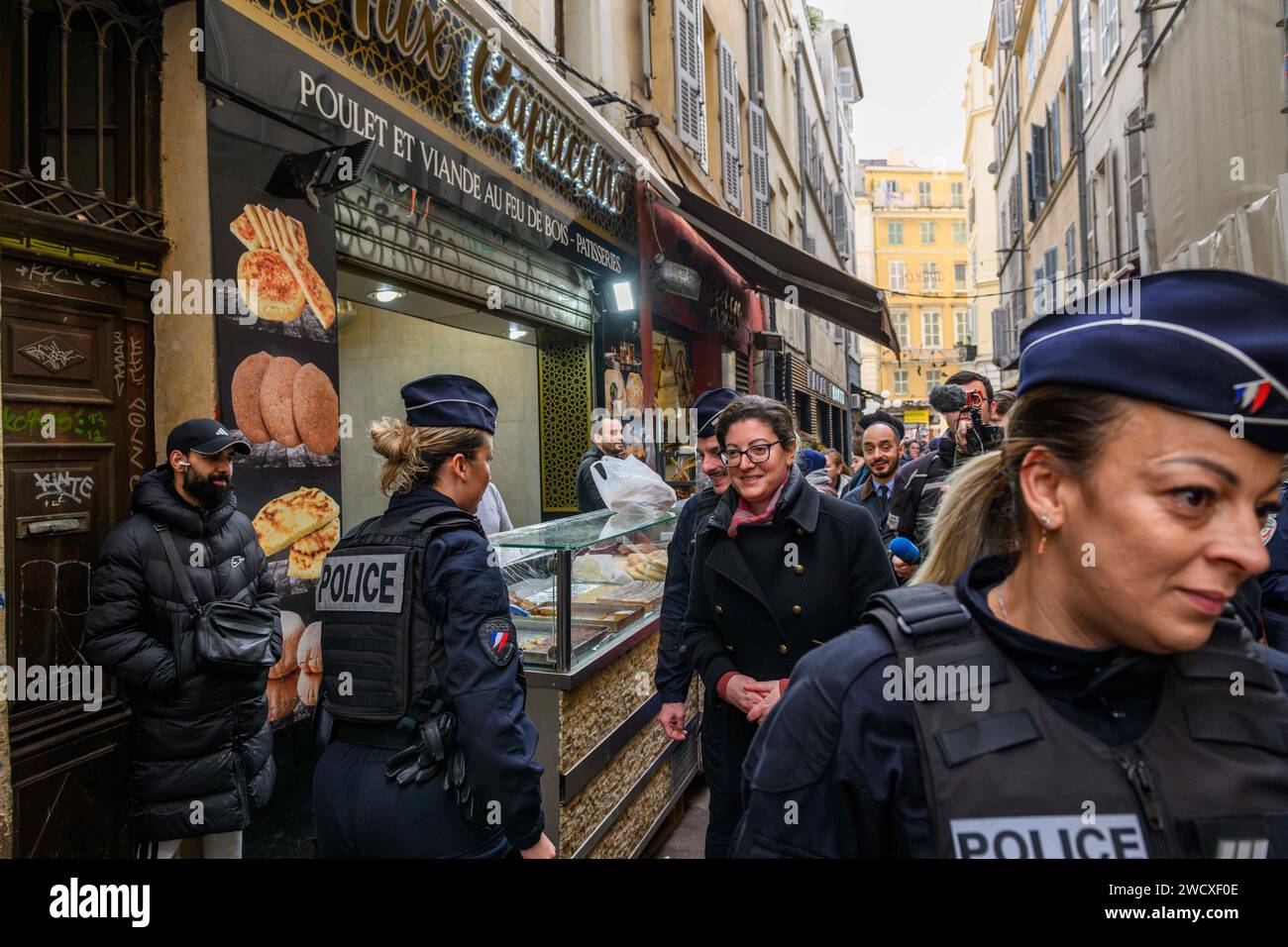 Marseille, France. 16th Jan, 2024. Frederique Camilleri (Bouches-du ...