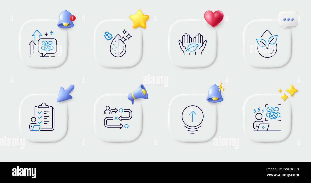 Fair trade, Journey path and Swipe up line icons. For web app, printing. Vector Stock Vector ...