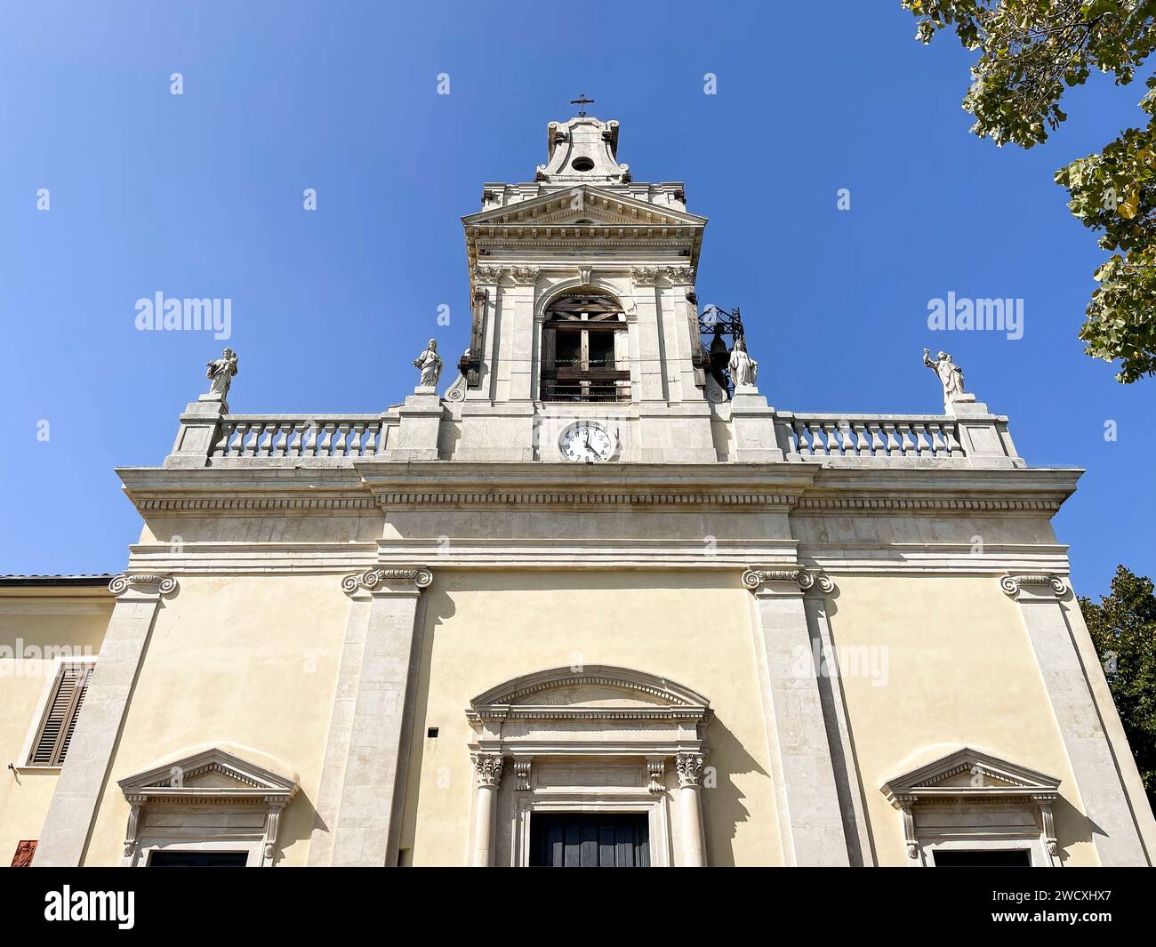 Italy, Sicily, Catania, Milo, Church of Sant'Andrea Apostolo Stock ...