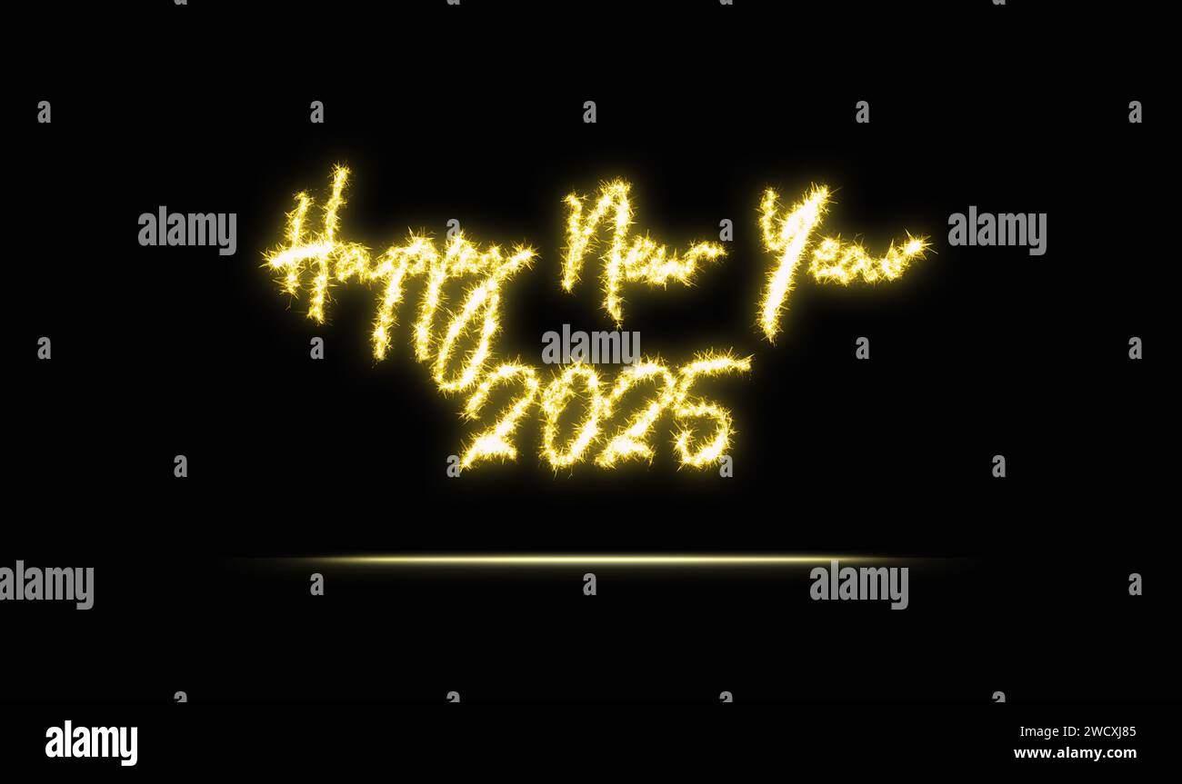 Happy new year 2025 hi-res stock photography and images - Alamy