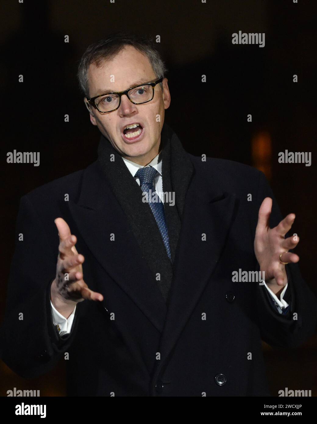 London, England, UK. 17th Jan, 2024. Minister of State for Illegal ...