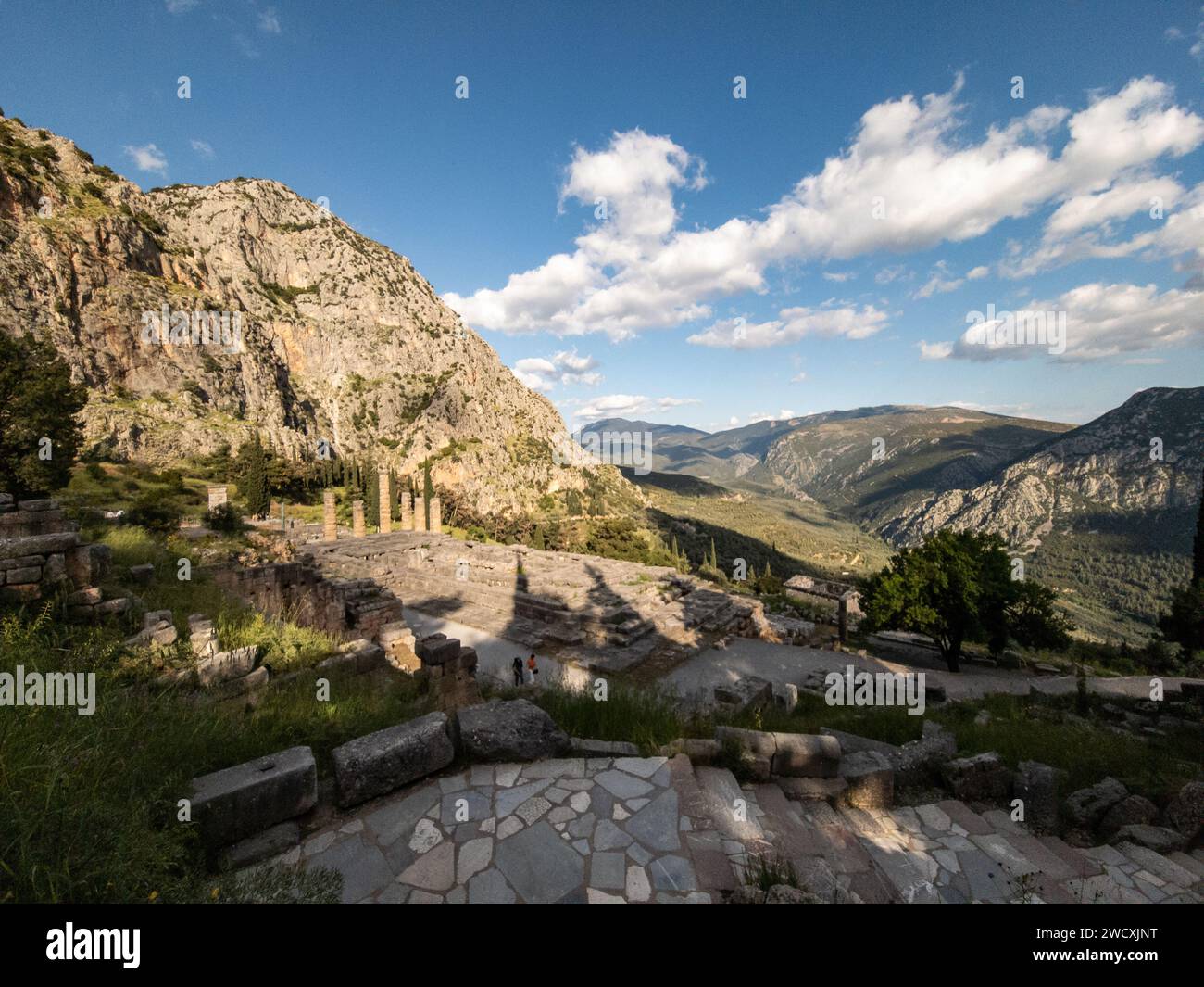 Ancient City of Delphi , Greece Stock Photo - Alamy