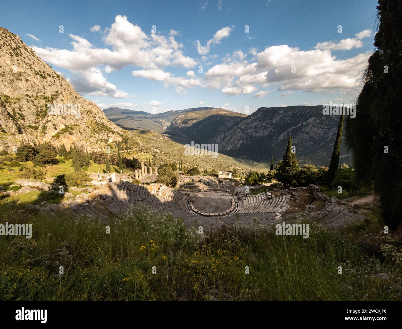 Ancient City of Delphi , Greece Stock Photo - Alamy