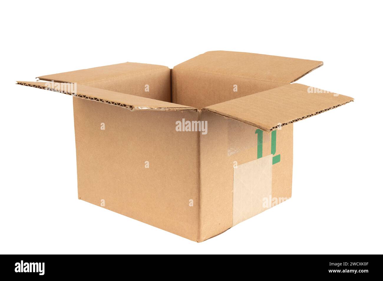 Cartoon cardboard box delivery hi-res stock photography and images - Alamy