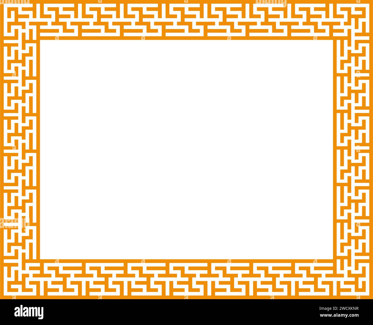 Chinese frame border. vector illustration element. Chinese new year ...
