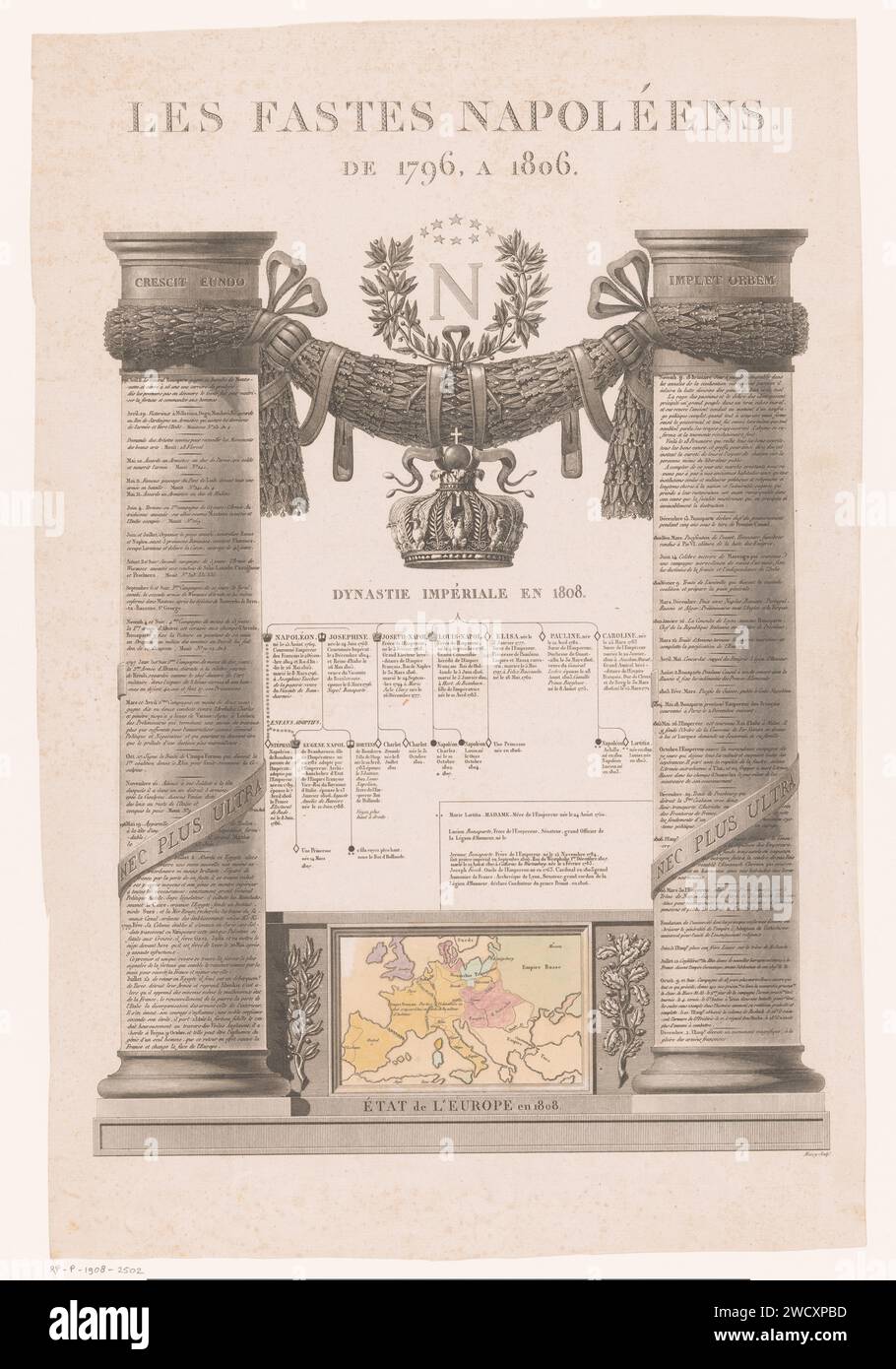Deeds and performance of Napoleon I Bonaparte, Alexandre Moisy, 1808 ...
