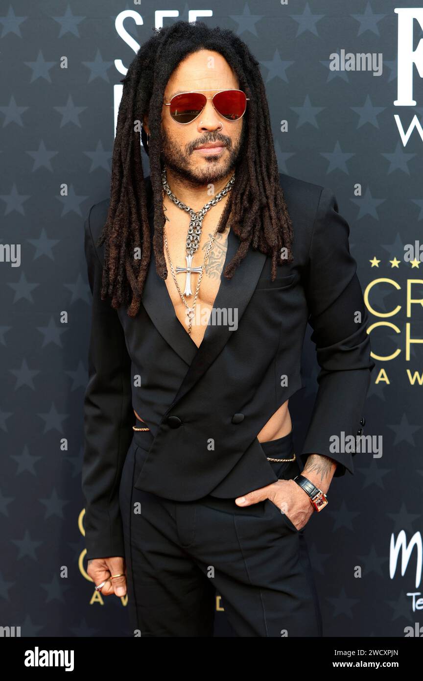 Lenny Kravitz bei der Verleihung der 29. Critics Choice Awards im ...