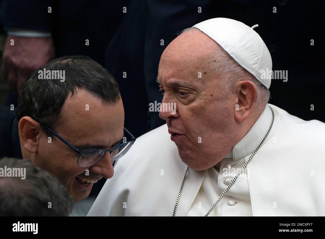 Vatican, Vatican. 17th Jan, 2024. Italy, Rome, Vatican, 2024/1/17.Pope ...