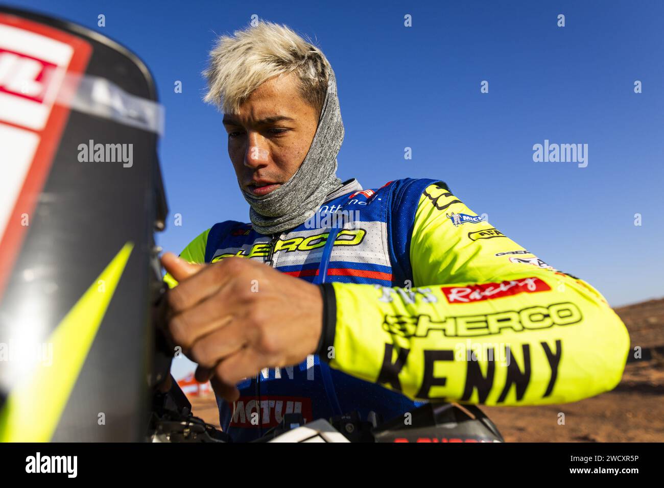 KOITHA VEETTIL Harith Noah (ind), Sherco Factory, Sherco, Motul, Moto, FIM W2RC, portrait during ...