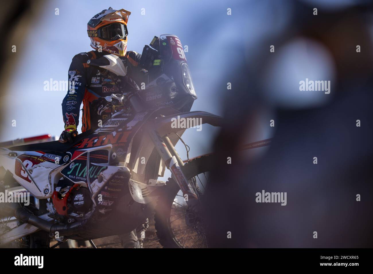 EBSTER Tobias (aut), Kini Rally Racing Team, KTM, Moto, Originals by Motul, FIM W2RC, portrait ...