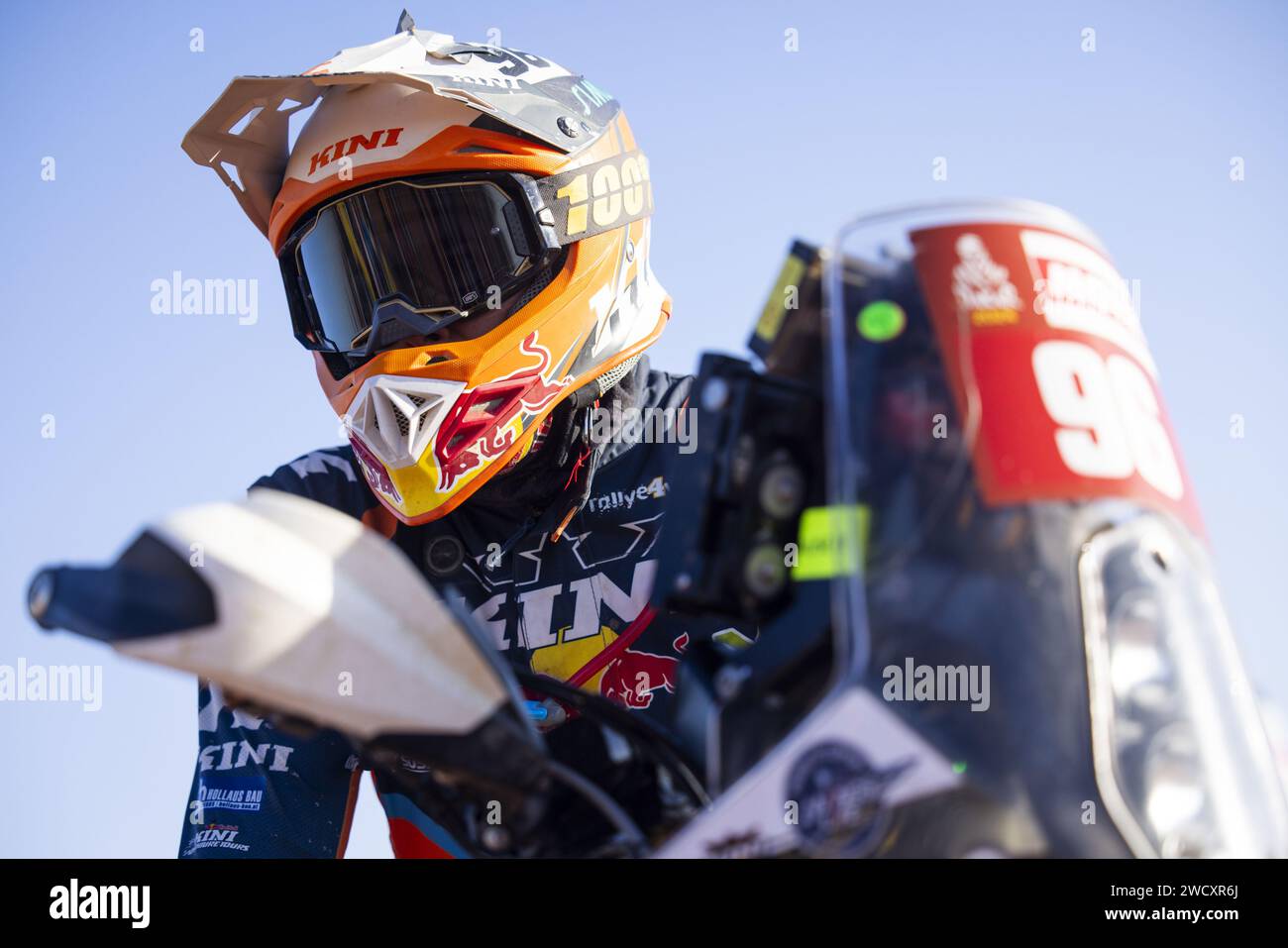 EBSTER Tobias (aut), Kini Rally Racing Team, KTM, Moto, Originals by Motul, FIM W2RC, portrait ...