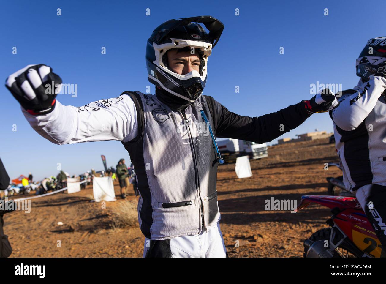 DABROWSKI Konrad (pol), DUUST Rally Team, Husqvarna, Moto, FIM W2RC ...