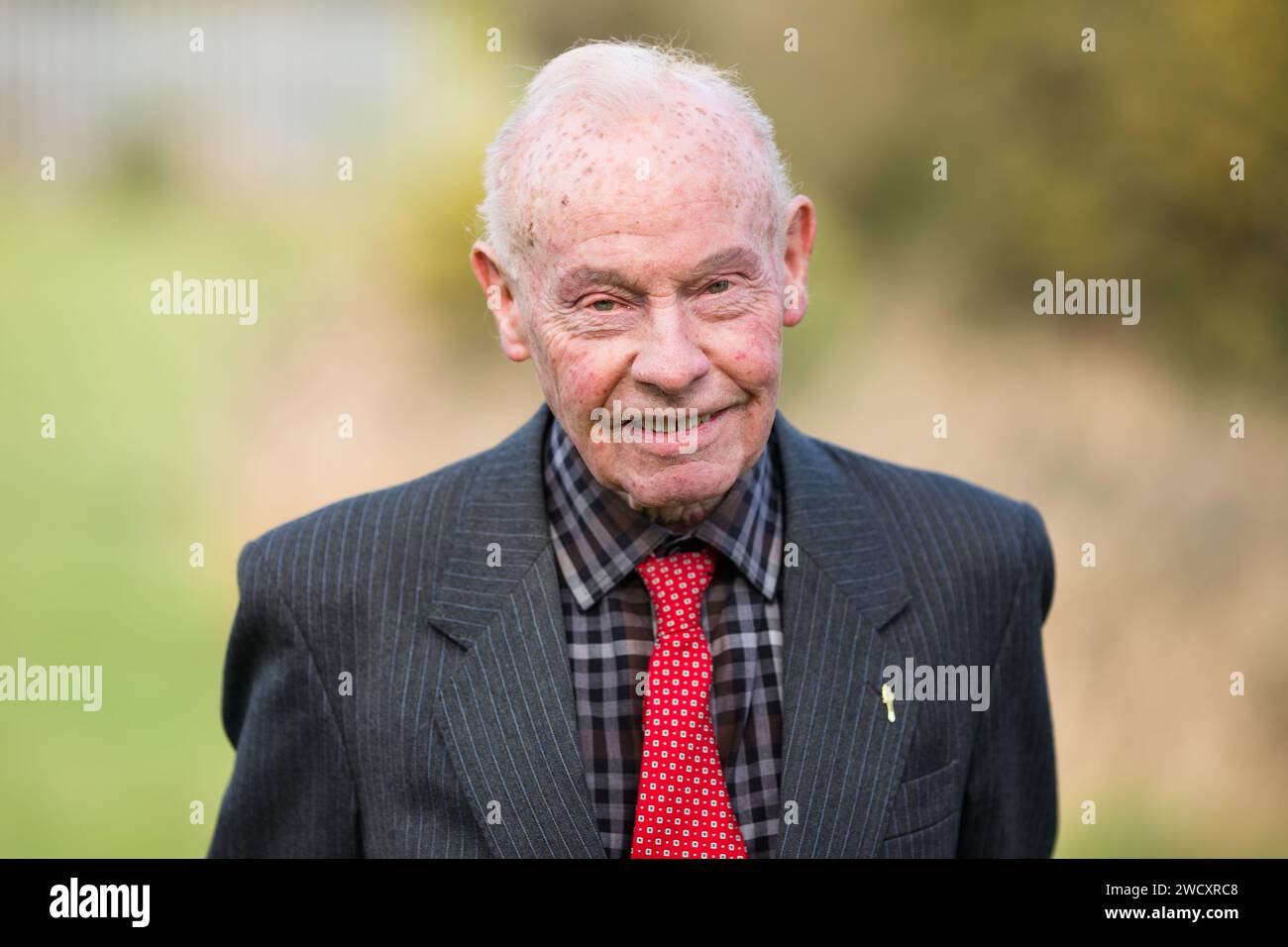 Former county borough councillor Hugh James, pictured in 2017. Credit ...