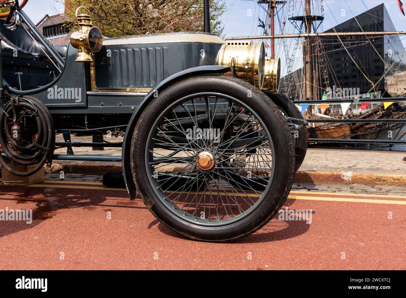 Stanley steam car. Steam at the Dock 2018 Stock Photo - Alamy