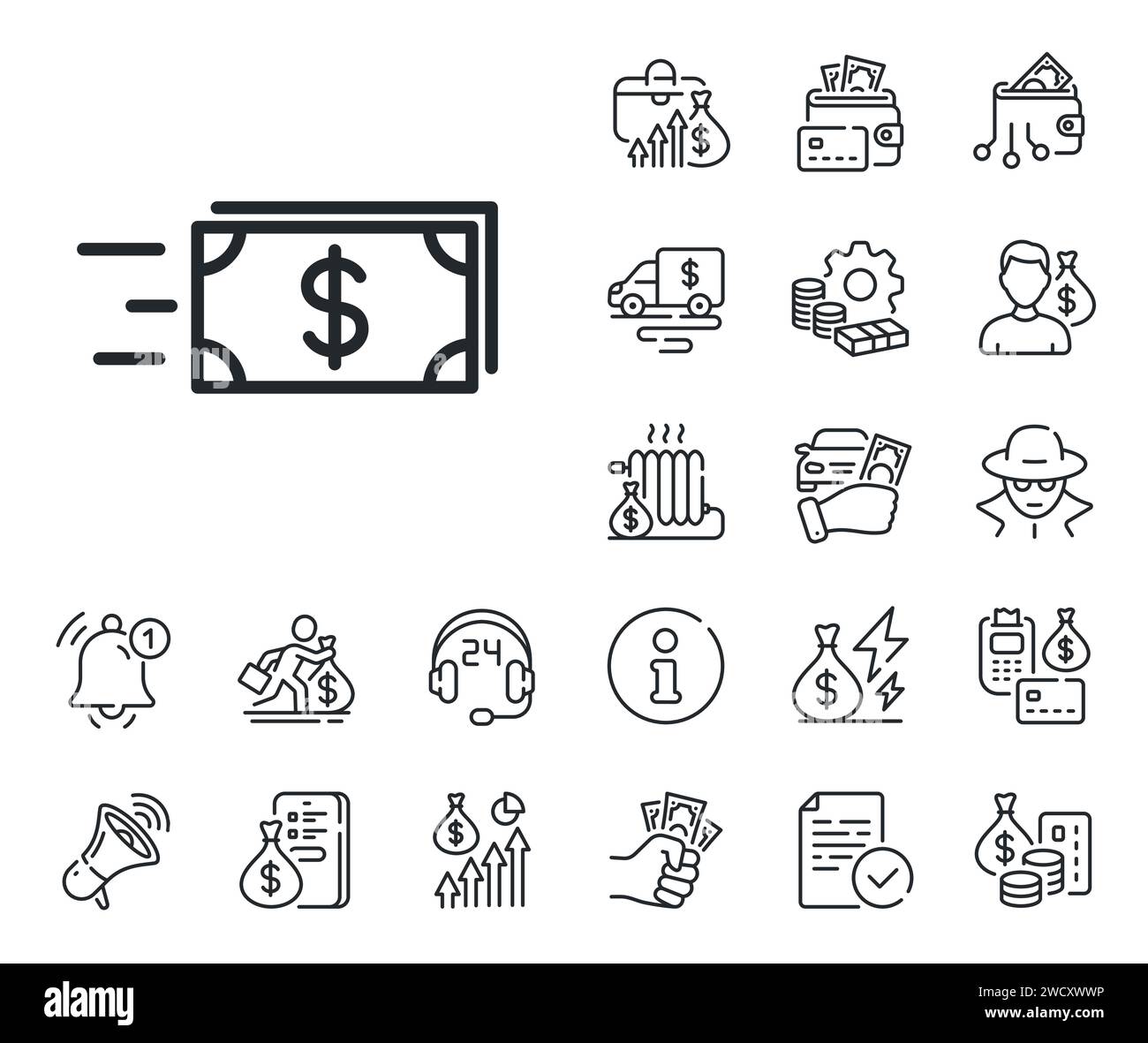 Truck loan Stock Vector Images - Alamy