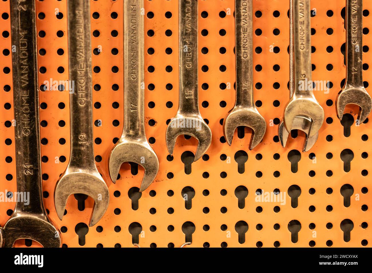 Hanging spanners hi-res stock photography and images - Alamy