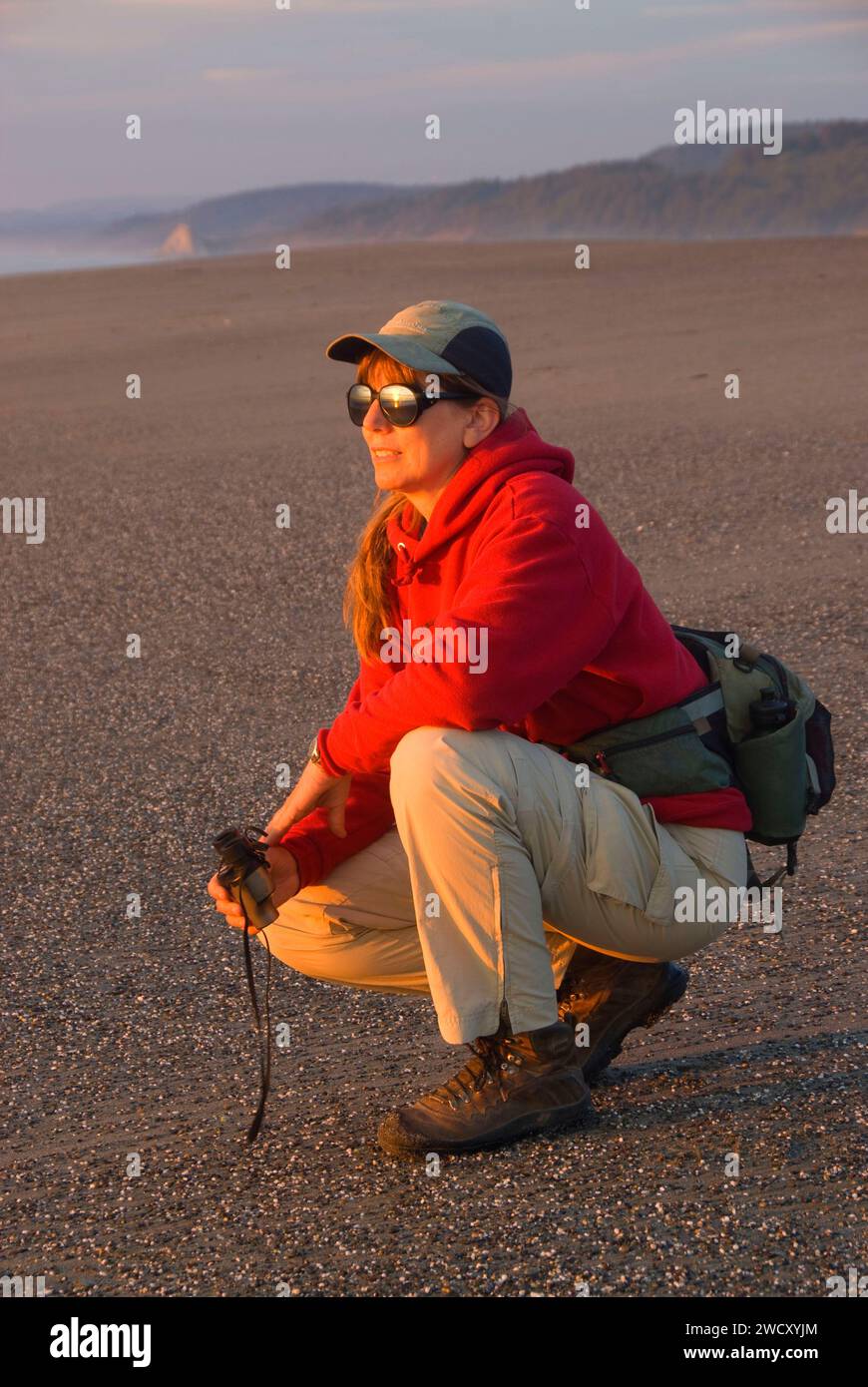 Beach, Harry A Merlo State Park, California Stock Photo - Alamy