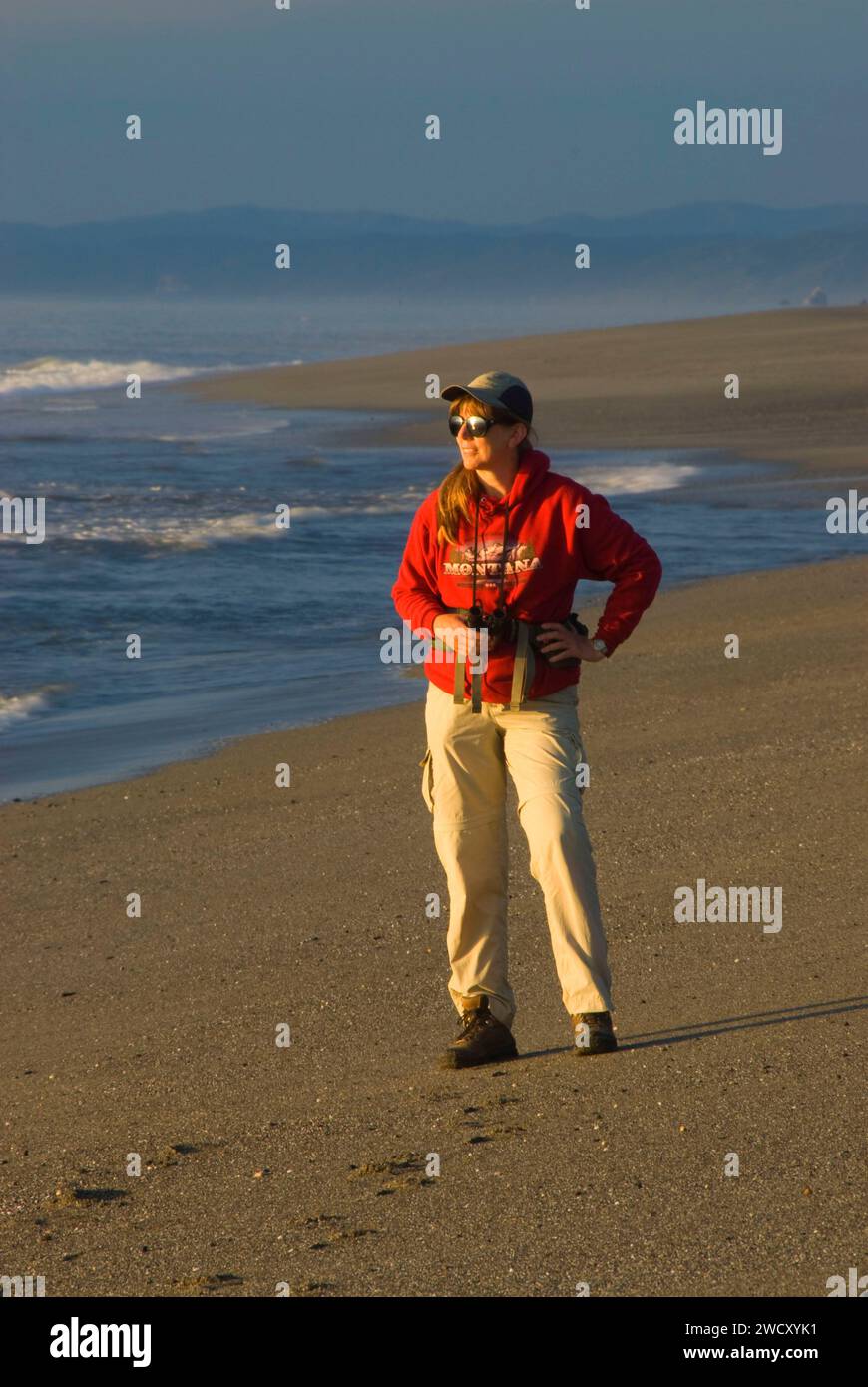Beach, Harry A Merlo State Park, California Stock Photo - Alamy