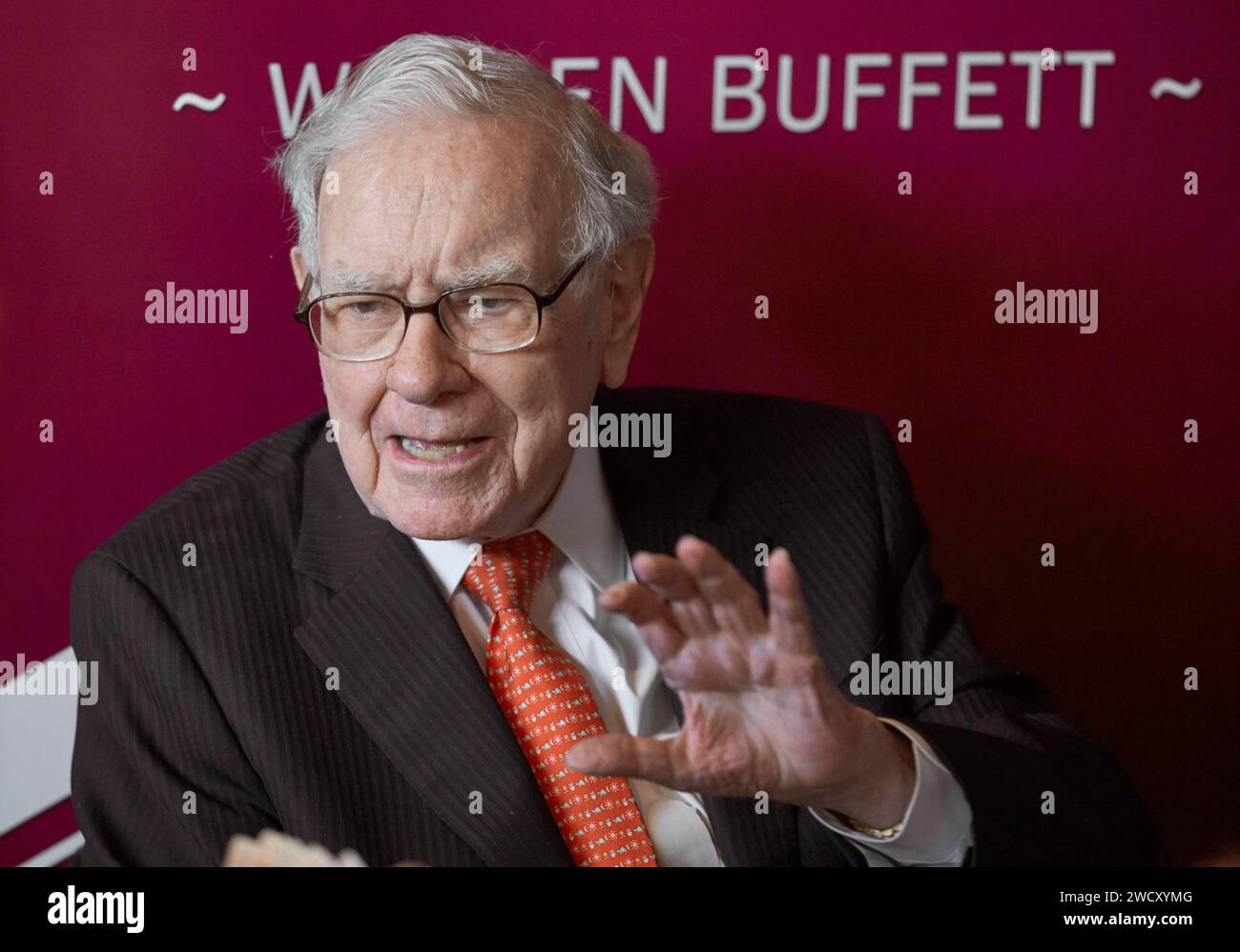 FILE - Warren Buffett, Chairman and CEO of Berkshire Hathaway, speaks ...