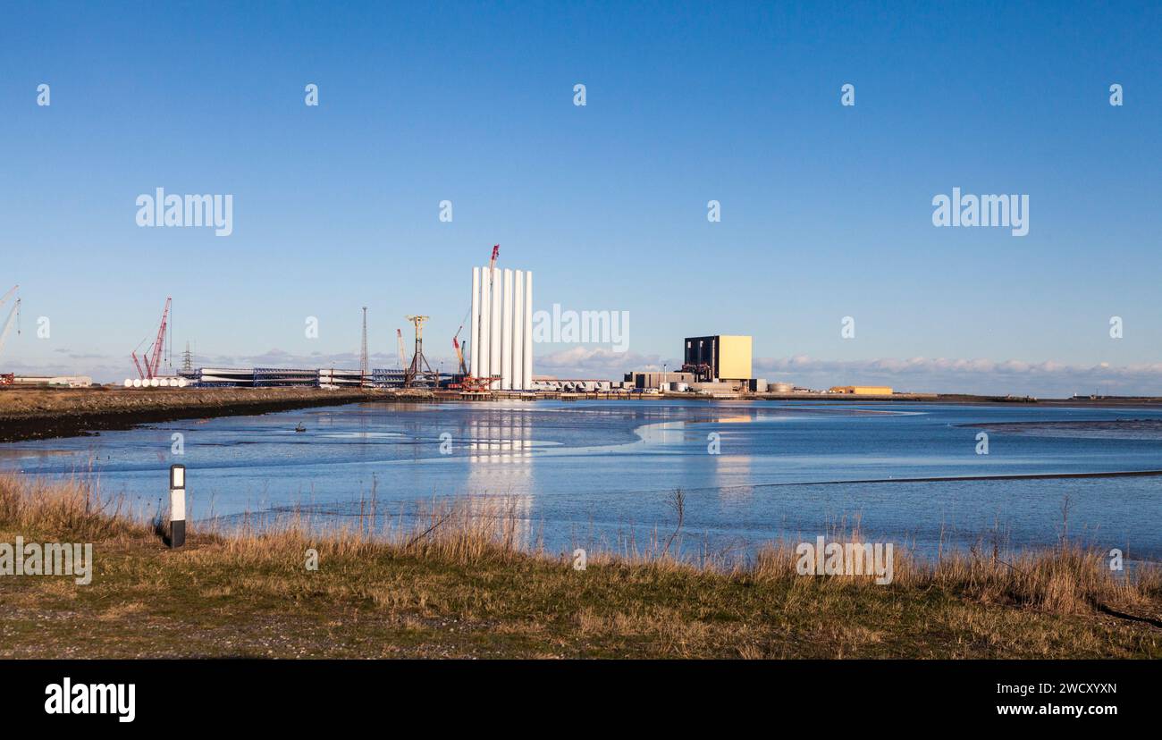 Wildlife paradise in an industrial landscape at Greatham, Seal Sands ...