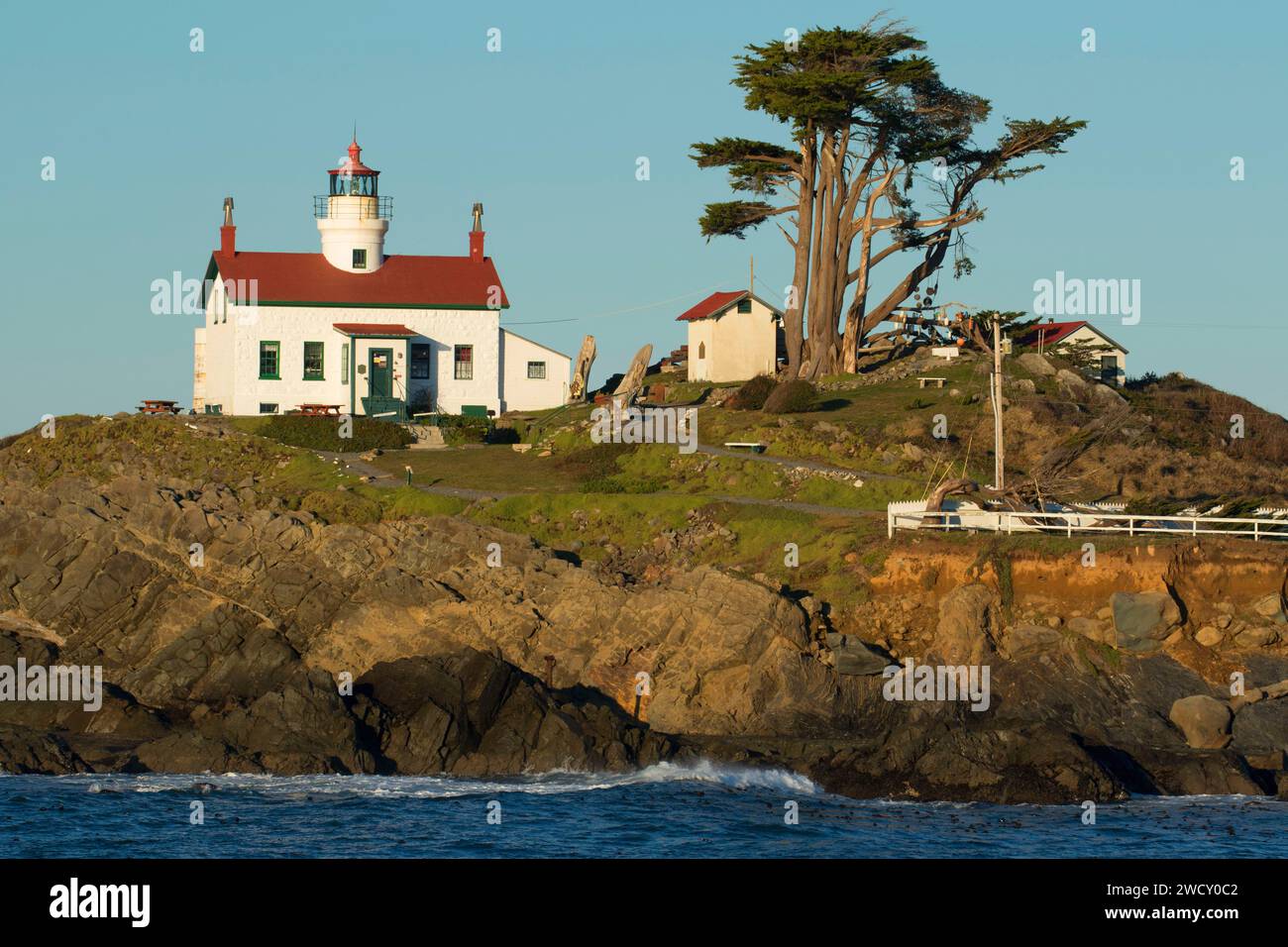 Battery point lighthouse and museum hi-res stock photography and images ...