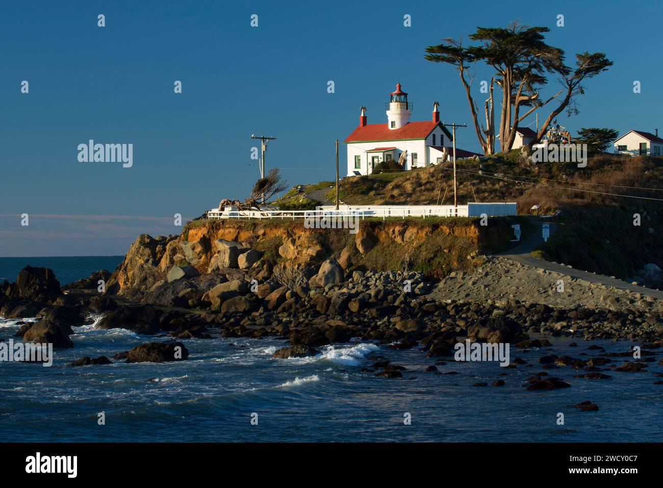 Battery Point Lighthouse, Battery Point Lighthouse Park, Crescent City ...