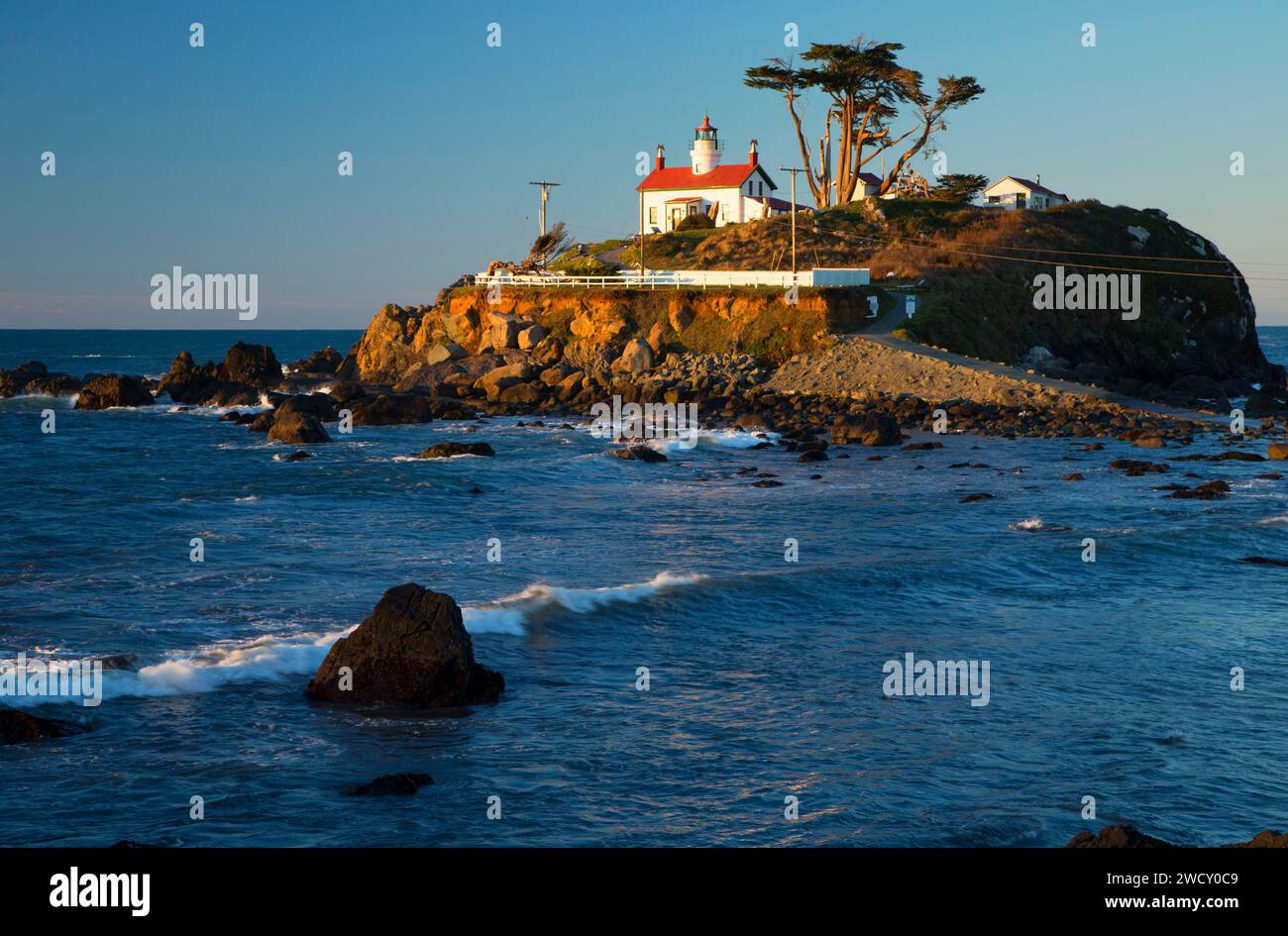 Battery Point Lighthouse, Battery Point Lighthouse Park, Crescent City ...