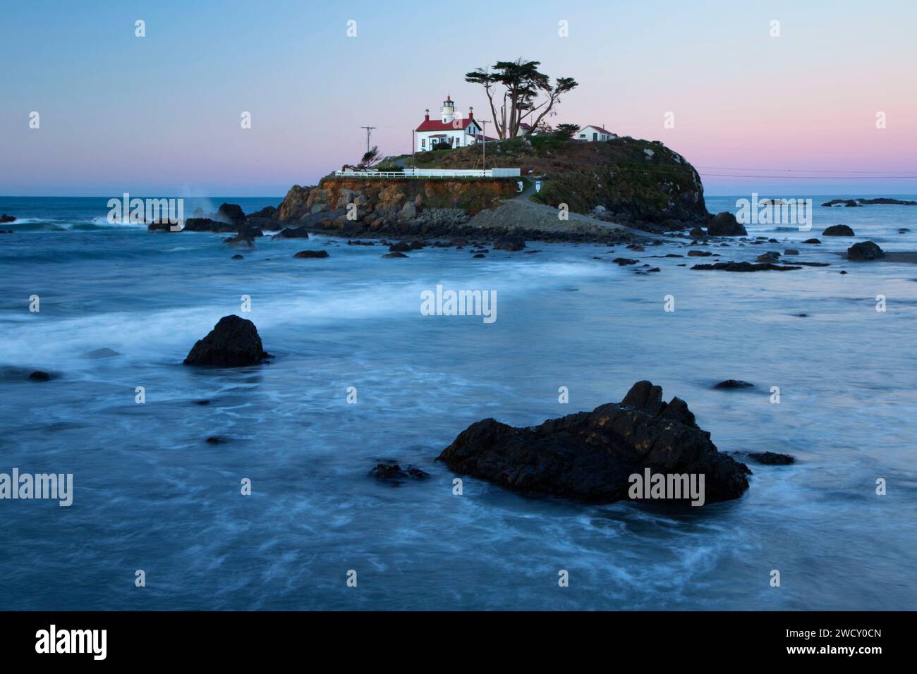 Battery point lighthouse and museum hi-res stock photography and images ...