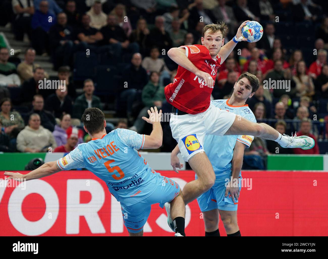 Hamburg, Germany. 17th Jan, 2024. Handball: European Championship ...