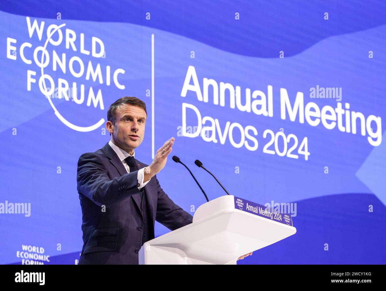 Annual meeting davos 2024 hi-res stock photography and images - Alamy
