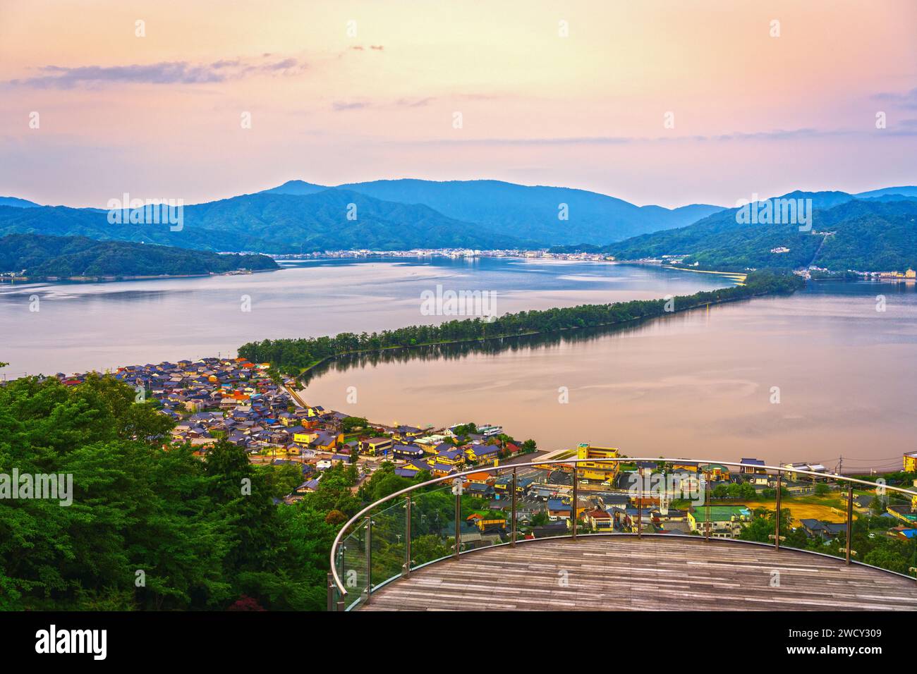 Amanohashidate view land hi-res stock photography and images - Alamy