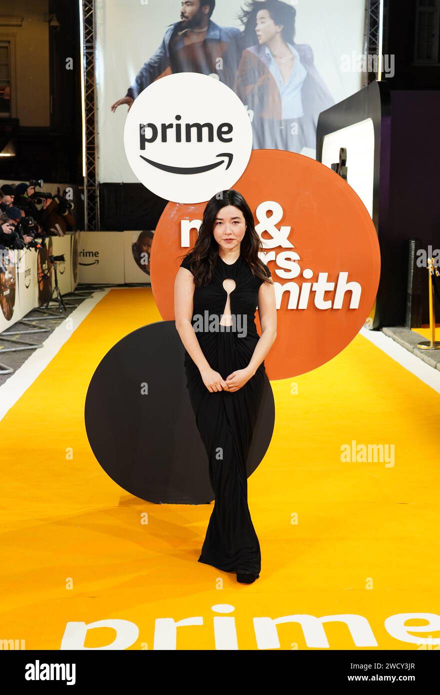 Maya Erskine attends the UK premiere of Mr & Mrs Smith at the Curzon ...