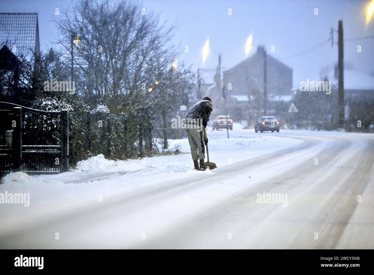 France. 17th Jan, 2024. © PHOTOPQR/VOIX DU NORD/Sami Belloumi Belloumi ...