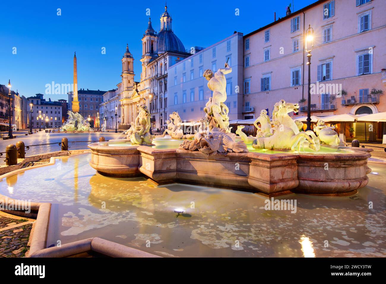 Plaza navona plaza hi-res stock photography and images - Alamy
