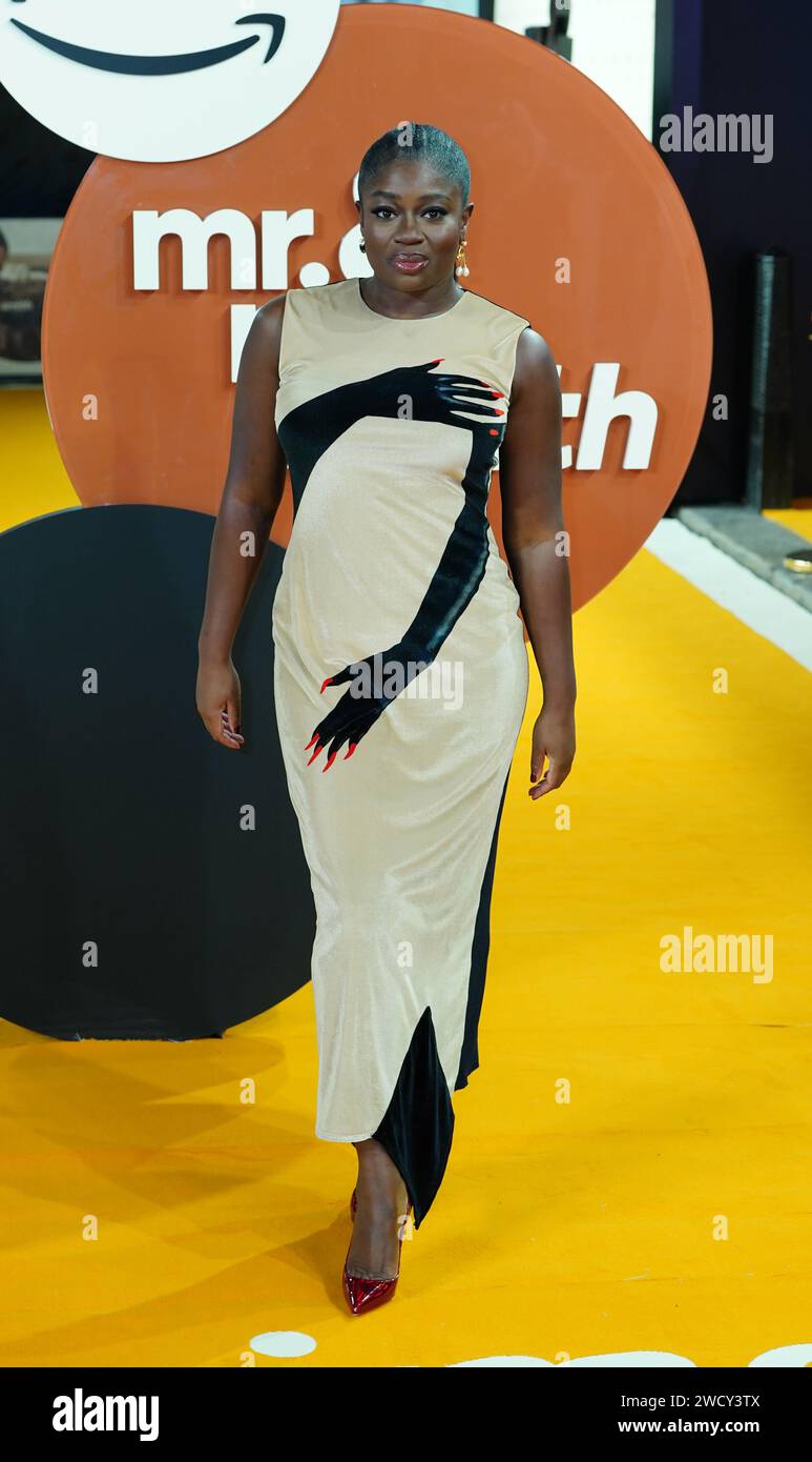 Clara Amfo attends the UK premiere of Mr & Mrs Smith at the Curzon ...