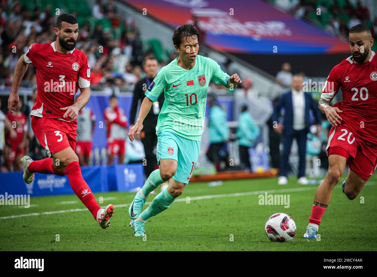 Doha, Qatar, 17th January 2024, AFC Asian Cup 2023 Group A - China 0:0 ...