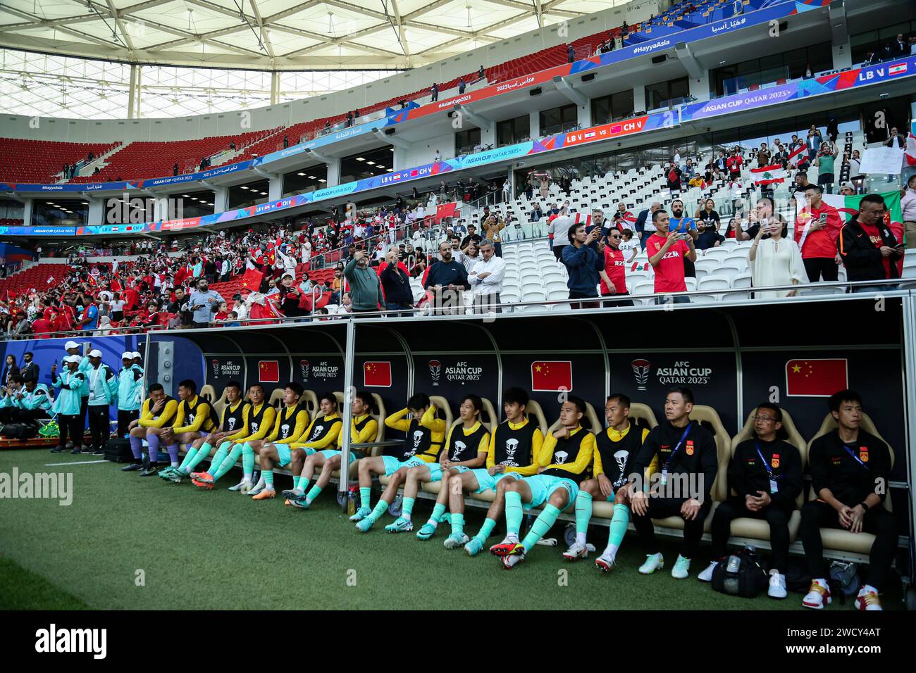 Doha, Qatar, 17th January 2024, AFC Asian Cup 2023 Group A - China 0:0 ...