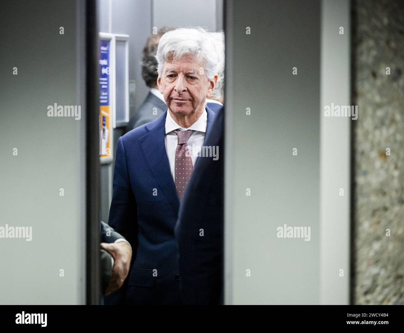 THE HAGUE - Informer Ronald Plasterk after a conversation with ...