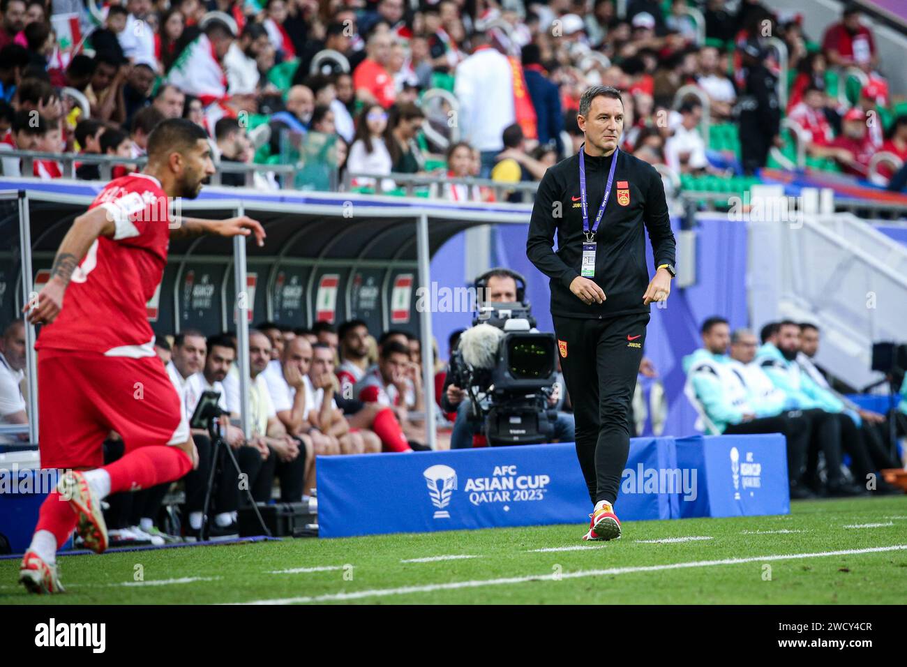 Doha, Qatar, 17th January 2024, AFC Asian Cup 2023 Group A - China 0:0 ...