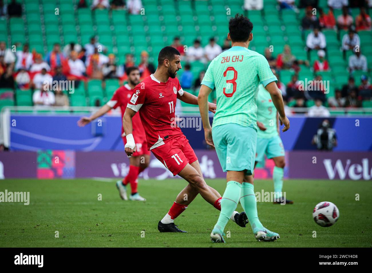 Doha, Qatar, 17th January 2024, AFC Asian Cup 2023 Group A - China 0:0 ...