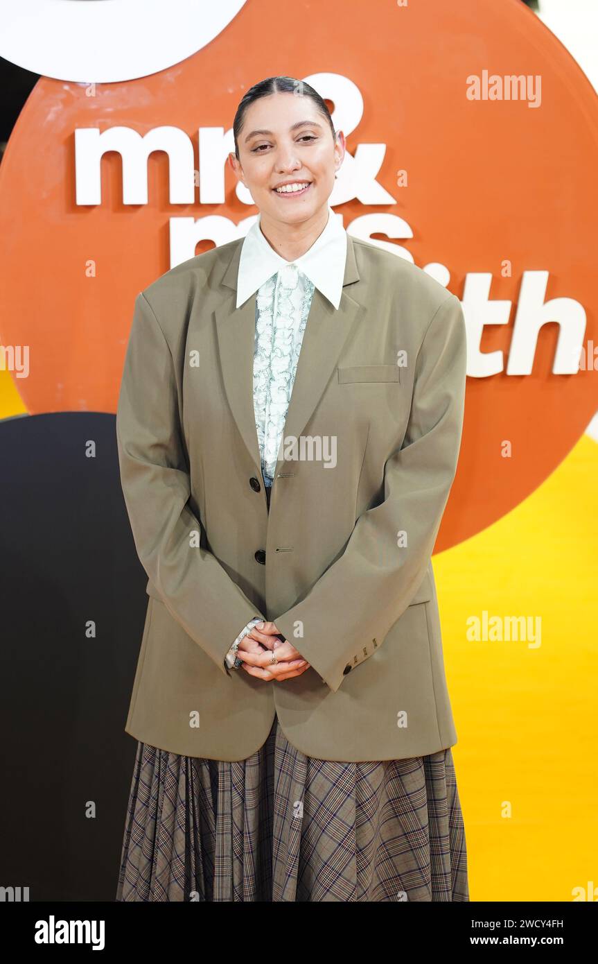 Francesca Sloane attends the UK premiere of Mr & Mrs Smith at the ...