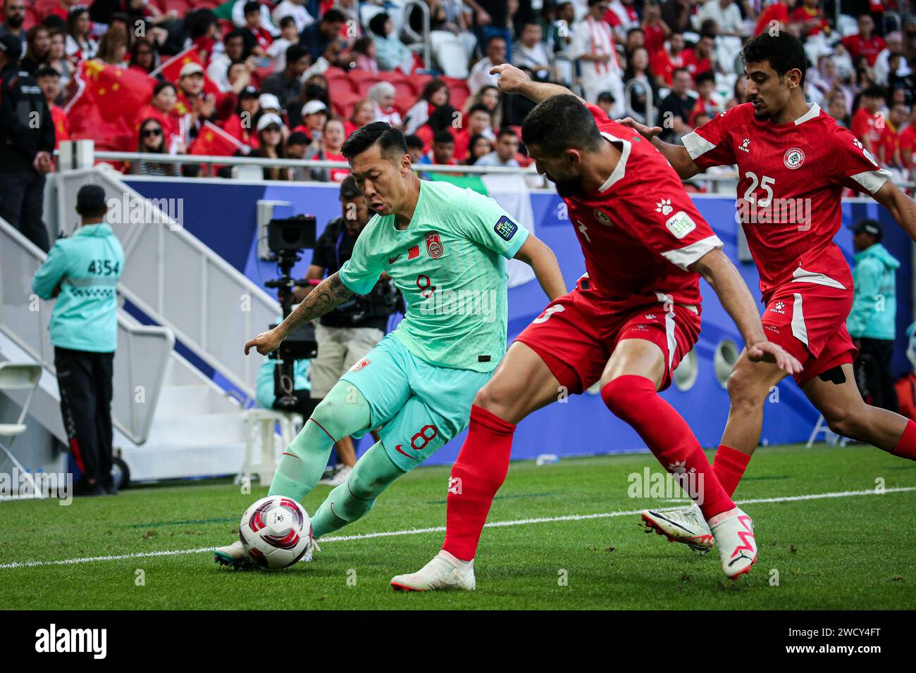 Doha, Qatar, 17th January 2024, AFC Asian Cup 2023 Group A - China 0:0 ...