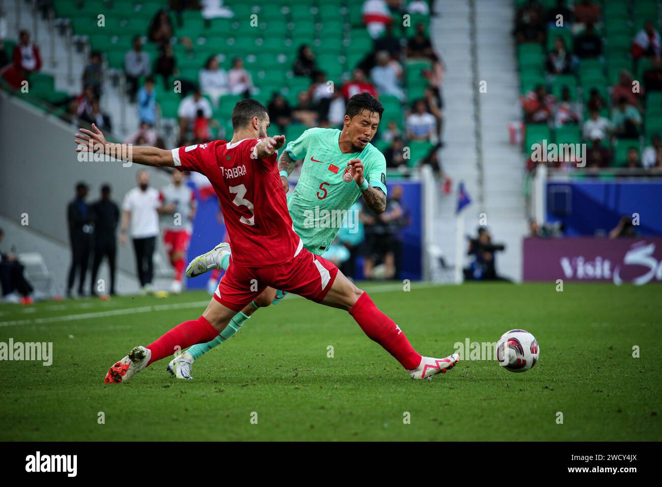Doha, Qatar, 17th January 2024, AFC Asian Cup 2023 Group A - China 0:0 ...