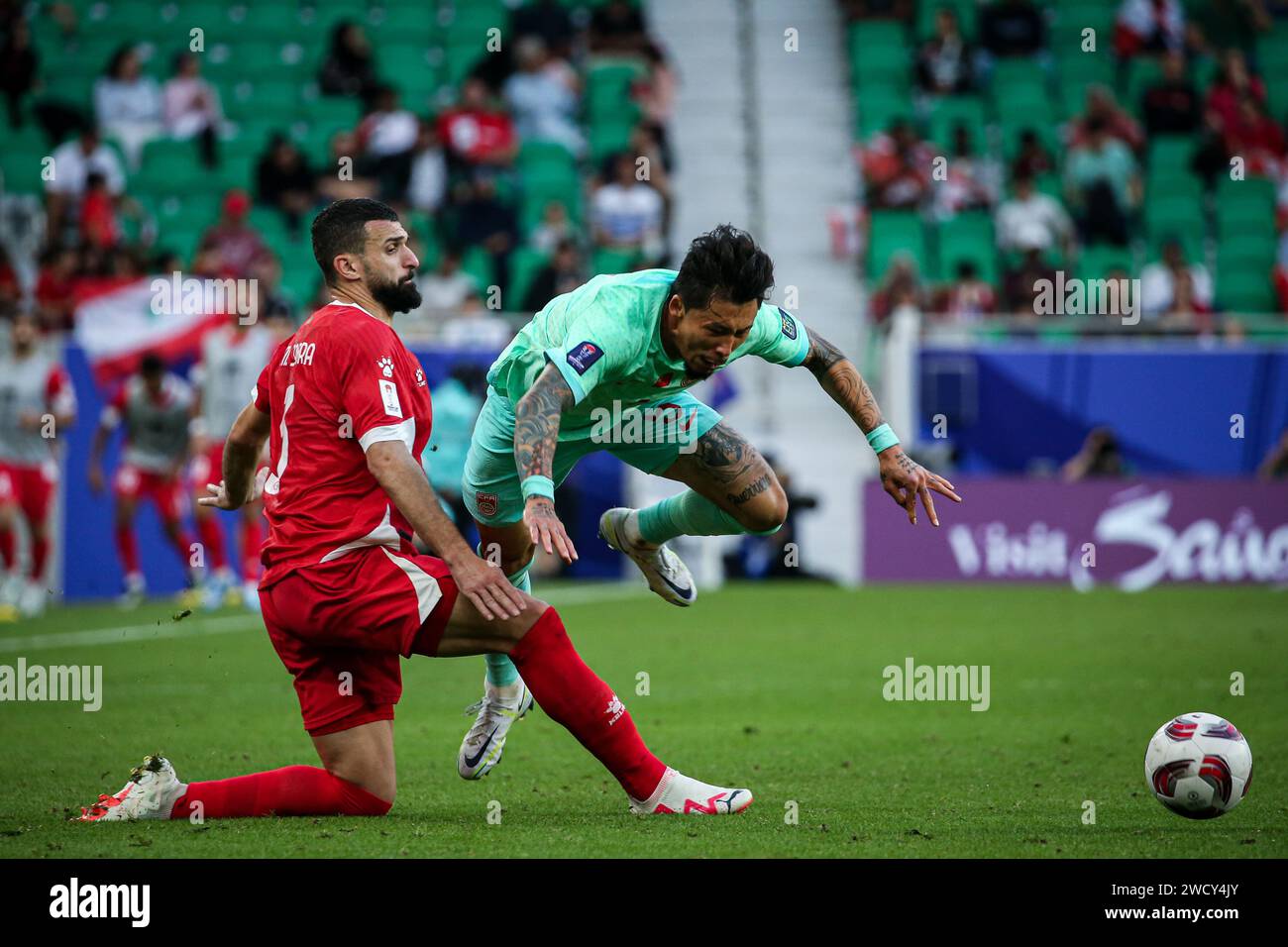 Doha, Qatar, 17th January 2024, AFC Asian Cup 2023 Group A - China 0:0 ...