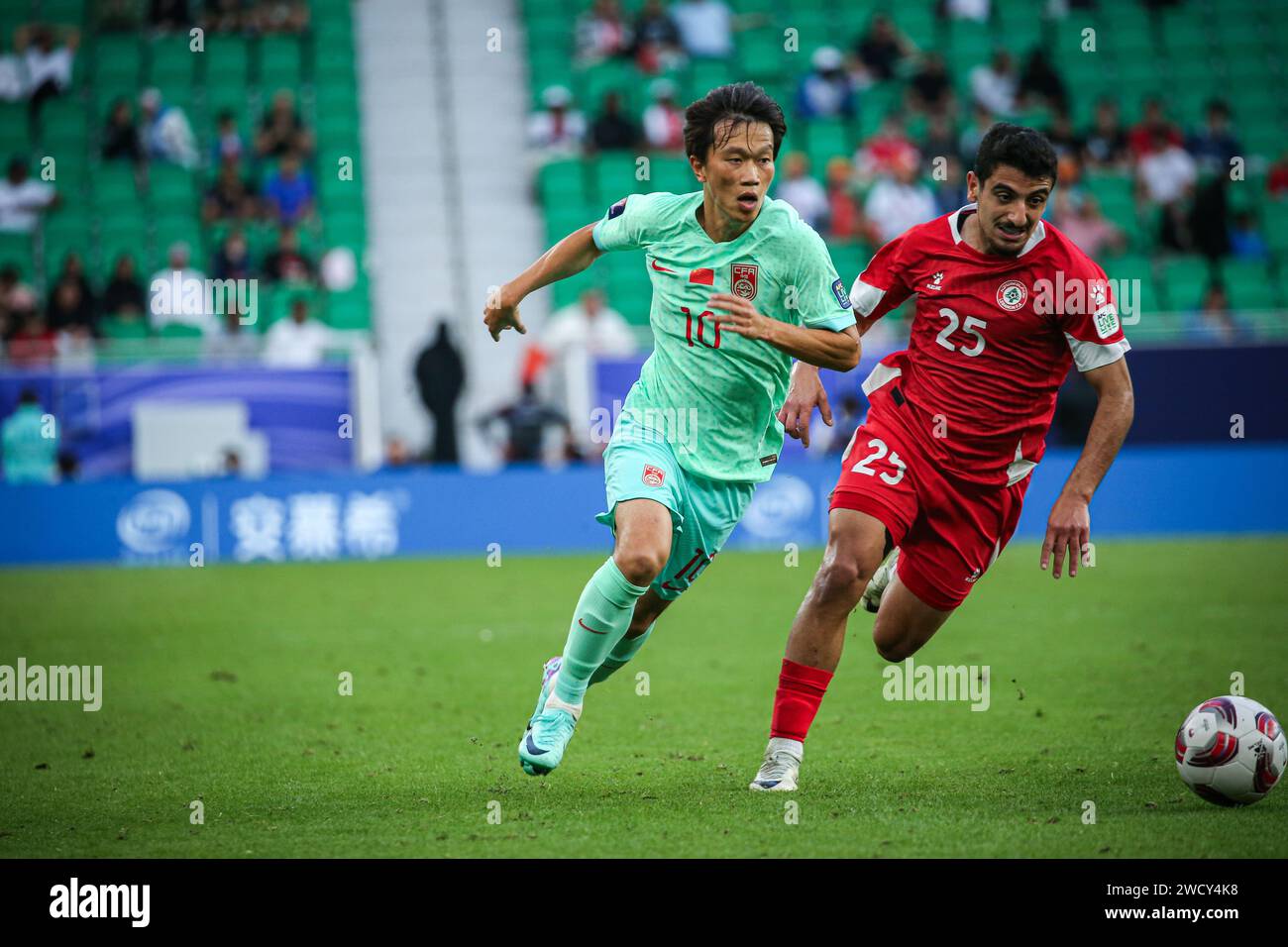 Doha, Qatar, 17th January 2024, AFC Asian Cup 2023 Group A - China 0:0 ...