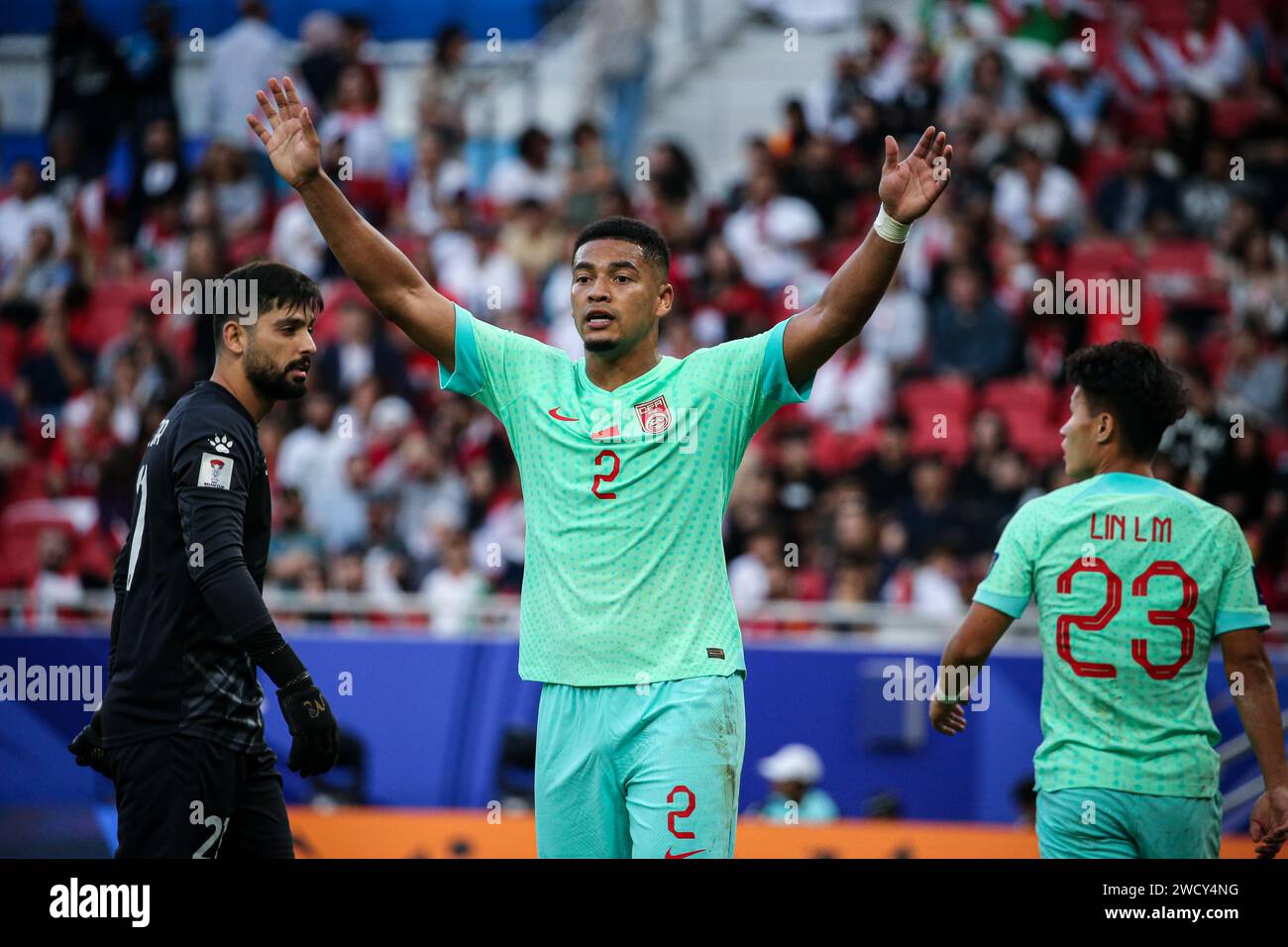 Doha, Qatar, 17th January 2024, AFC Asian Cup 2023 Group A - China 0:0 ...