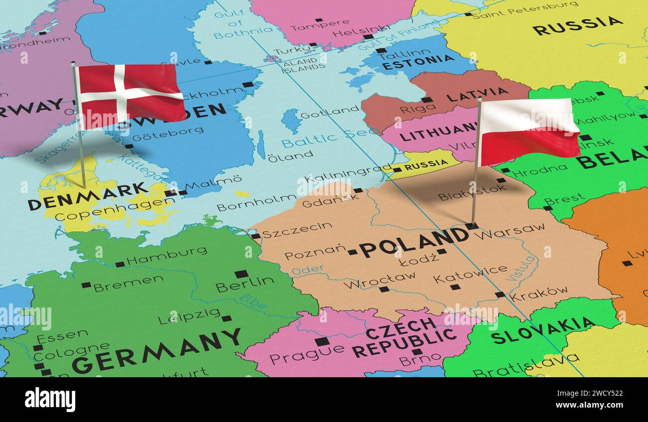 Poland denmark border hi-res stock photography and images - Alamy
