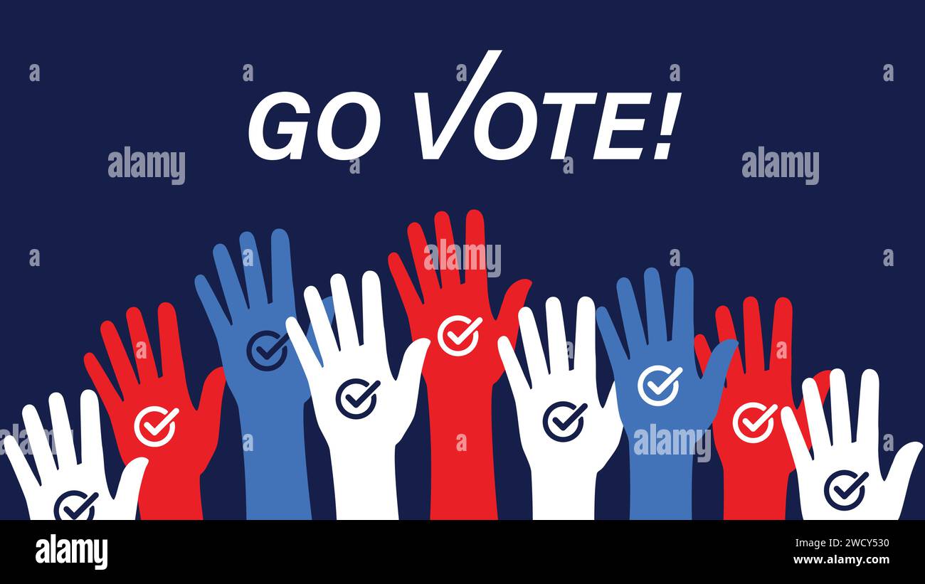 Elections banner Stock Vector Images - Alamy